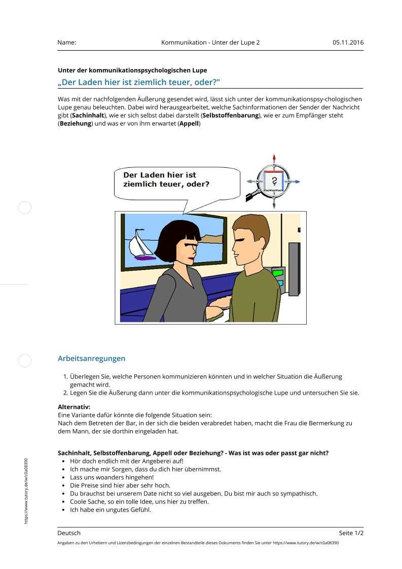 Kommunikation - Unter der Lupe | Open Deutsch – Deine Plattform für Sprache, Integration und ...